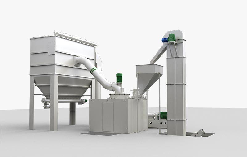 Three-Ring Medium Speed Micro Powder Mill-Fote Machinery-Fote Machiner